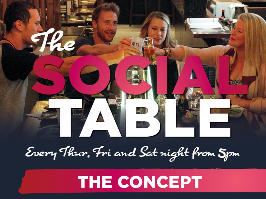 The Social Table - Sushi Ninja